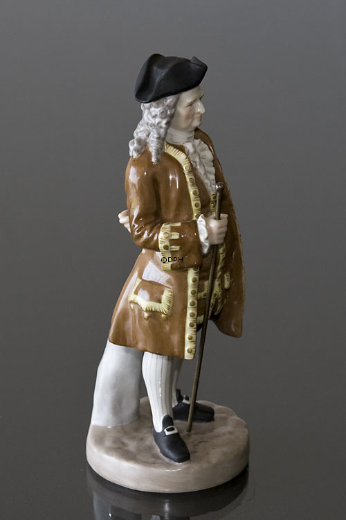 Jeronimus i Maskerade, Ludvig Holberg figur Bing & Grøndahl nr. 8005 ...