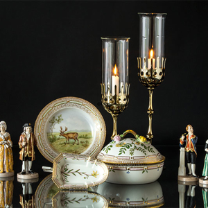 Pernille i Maskerade, Ludvig Holberg figur Bing & Grøndahl nr. 8014 ...